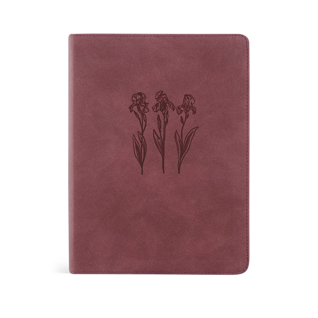 ESV Journaling Bible : Helena Theme, Mauve – Red Ledger Gifts