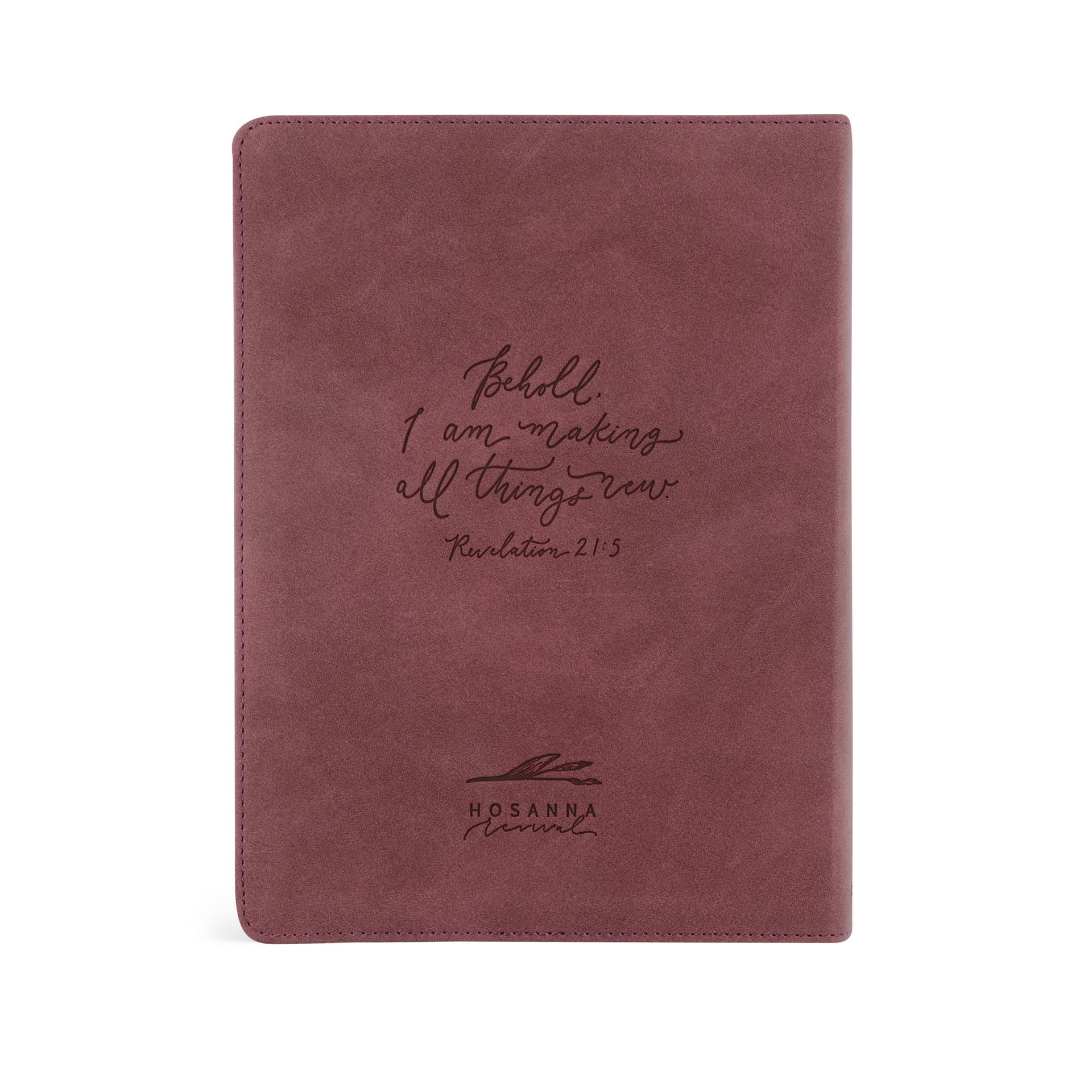 ESV Journaling Bible : Helena Theme, Mauve – Red Ledger Gifts